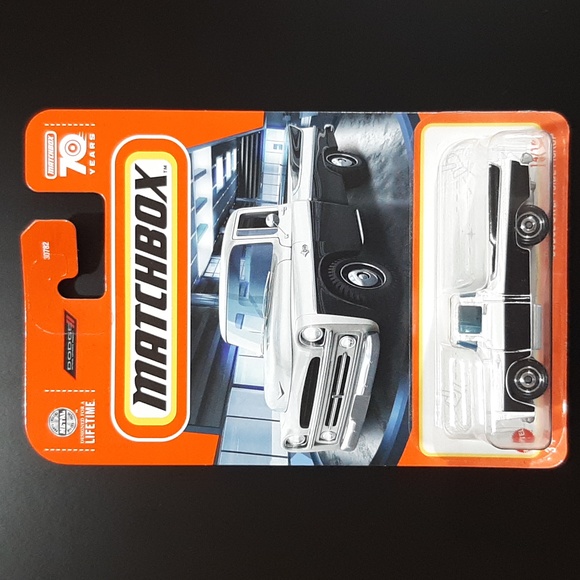 Mattel | Other | Dodge Sweptside Pickup White Matchbox 223 Mbx Showroom ...